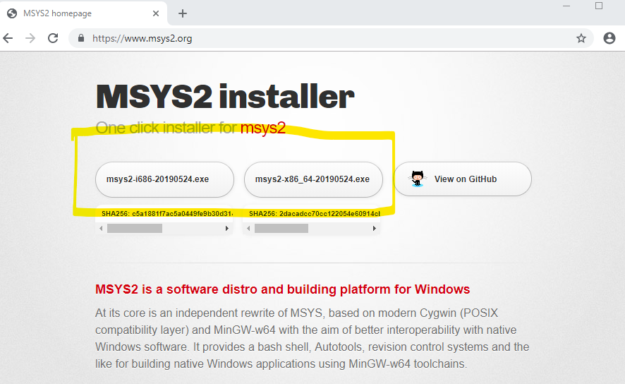 MSYS2 Kurulumu — Gömülü Sistem Alıştırmaları 0 pre-alpha belgelendirme ...